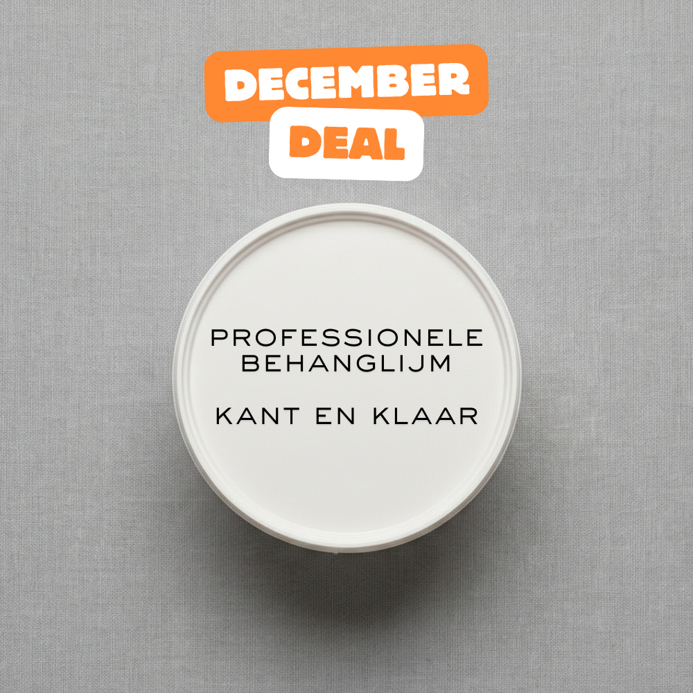 Professionele behanglijm voor 2 rollen (12 m²) - Kant-en-klaar ...