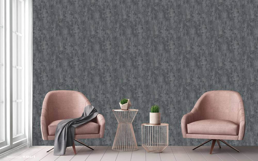 Adawall Indigo 4707-8 Textured Abstract Behang - L 10m x B 1,06m ...