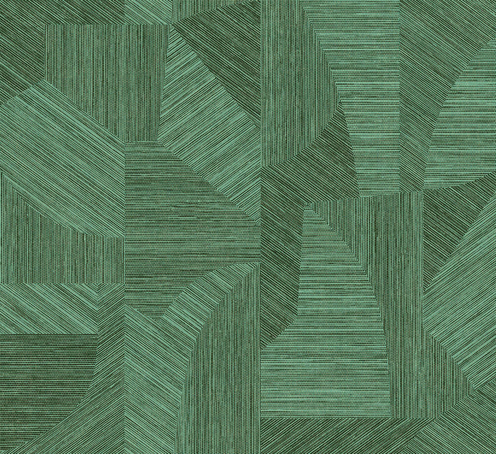 Behang Arte Essentials Tangram Caprice Lagoon 24001 - BehangSite.com