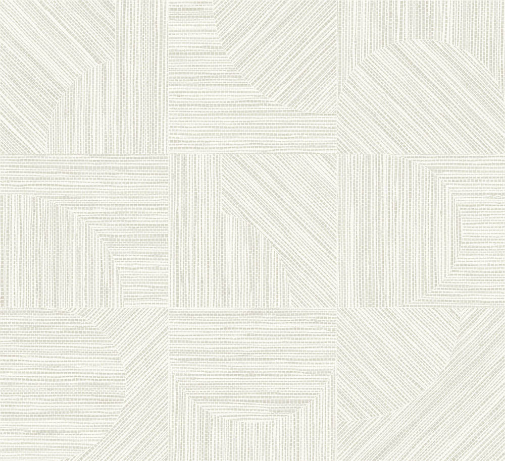 Behang Arte Essentials Tangram Splice Washed White 24083 - BehangSite.com