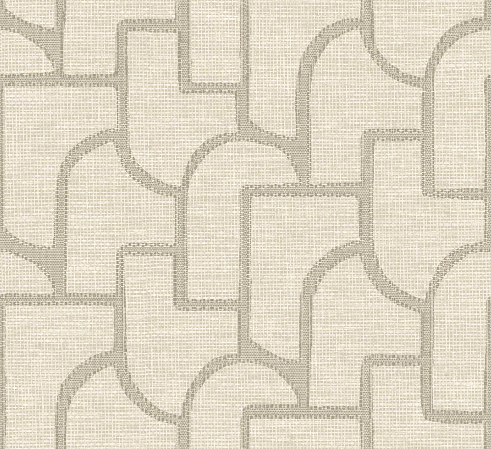 Behang Arte Essentials Totem Esparto Iberico Ecru 18917 - BehangSite.com