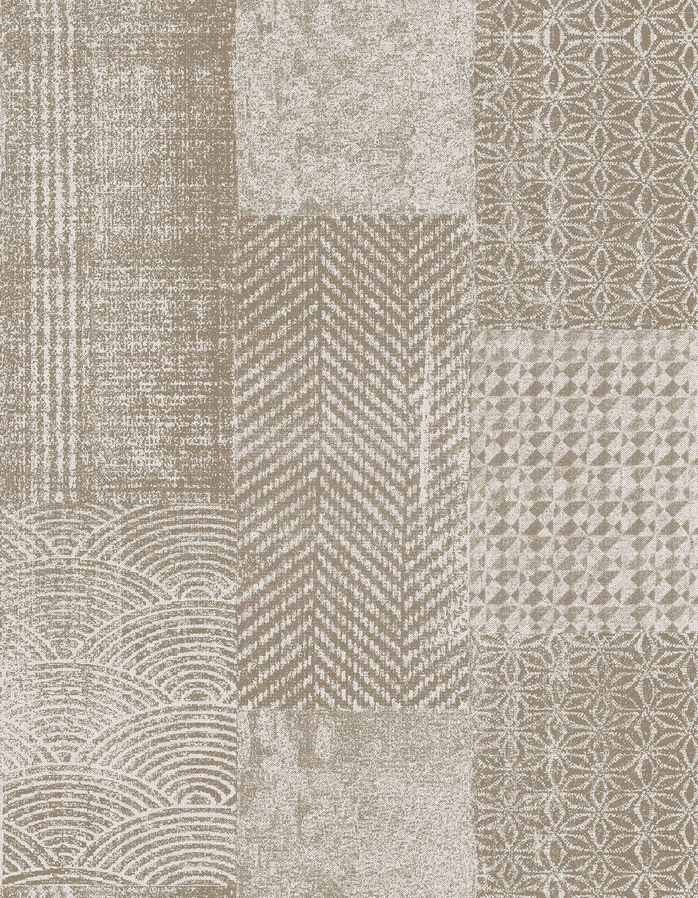 Behang Arte Flamant Les Caractère 12050 Patchwork - BehangSite.com