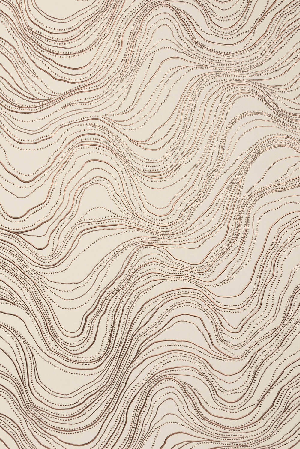 Behang Arte Kharga Bayuda Sunrise Copper 74041 - BehangSite.com