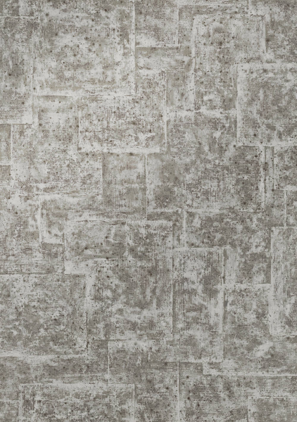 Behang Arte Metal X Patina Quilt Shiny Steel 60144 - BehangSite.com
