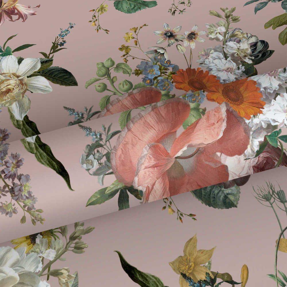 Behang Esta Home Vintage Flowers 139367 - BehangSite.com