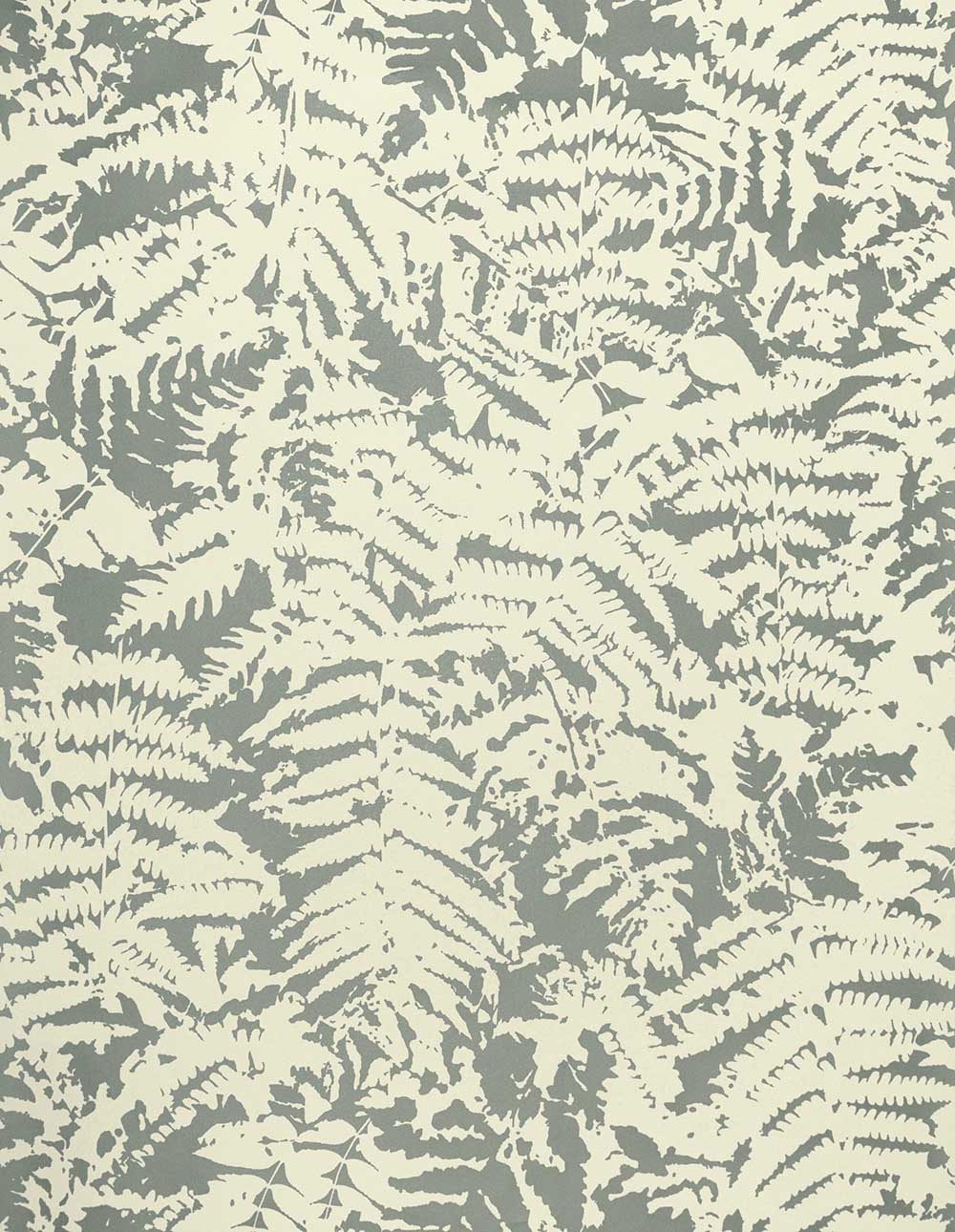 Behang Little Greene 20th Century Papers Fern 1960 Clearing ...