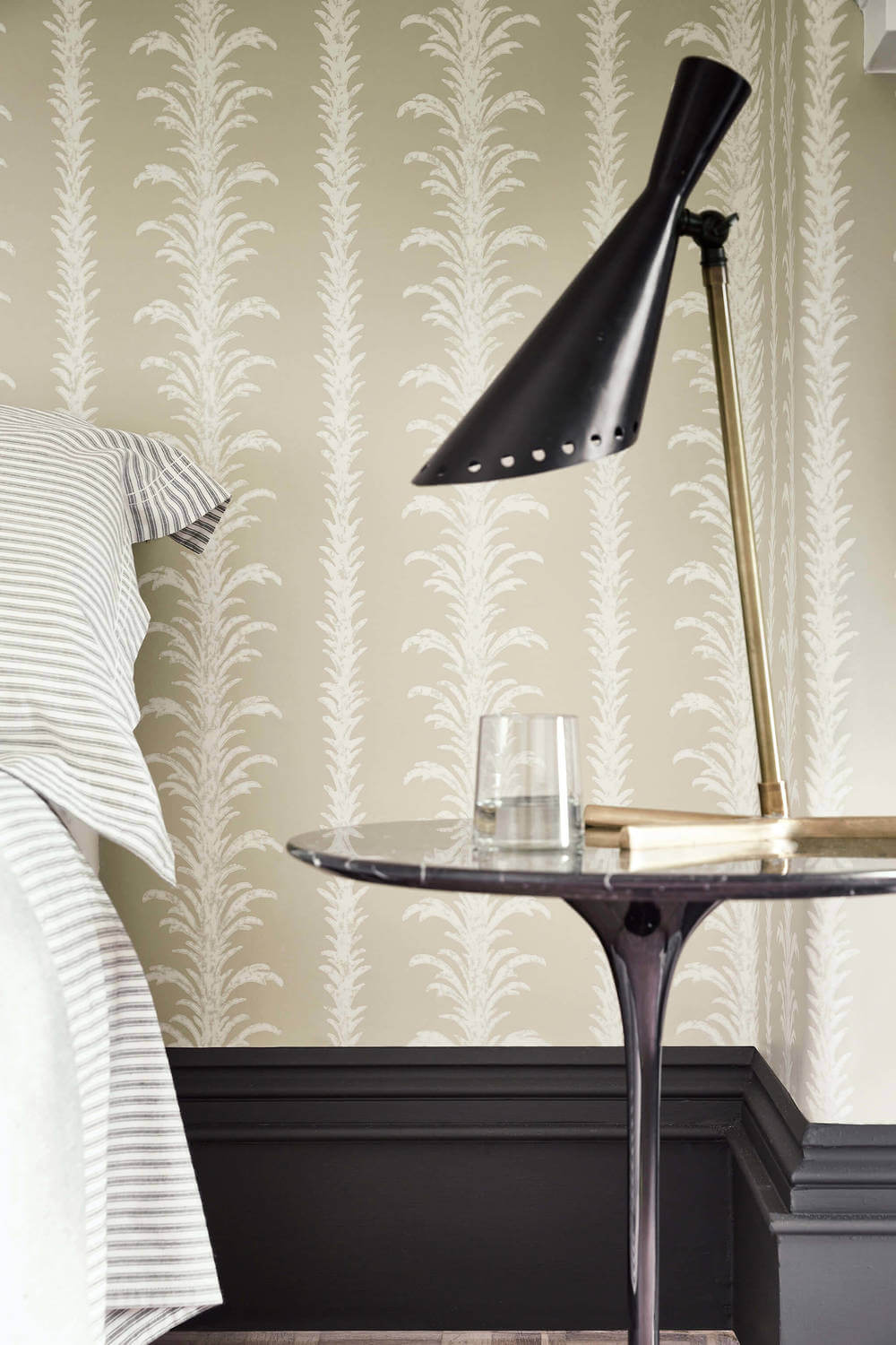 Behang Little Greene London Wallpapers V Lauderdale Stone - BehangSite.com