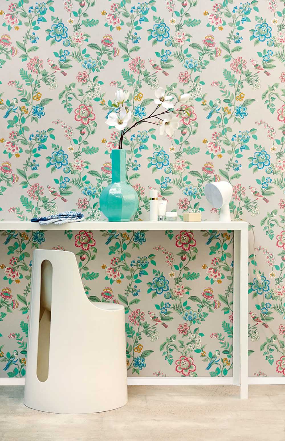 Eijffinger PiP IV Botanical Print Beige 375060 Behang - BehangSite.com