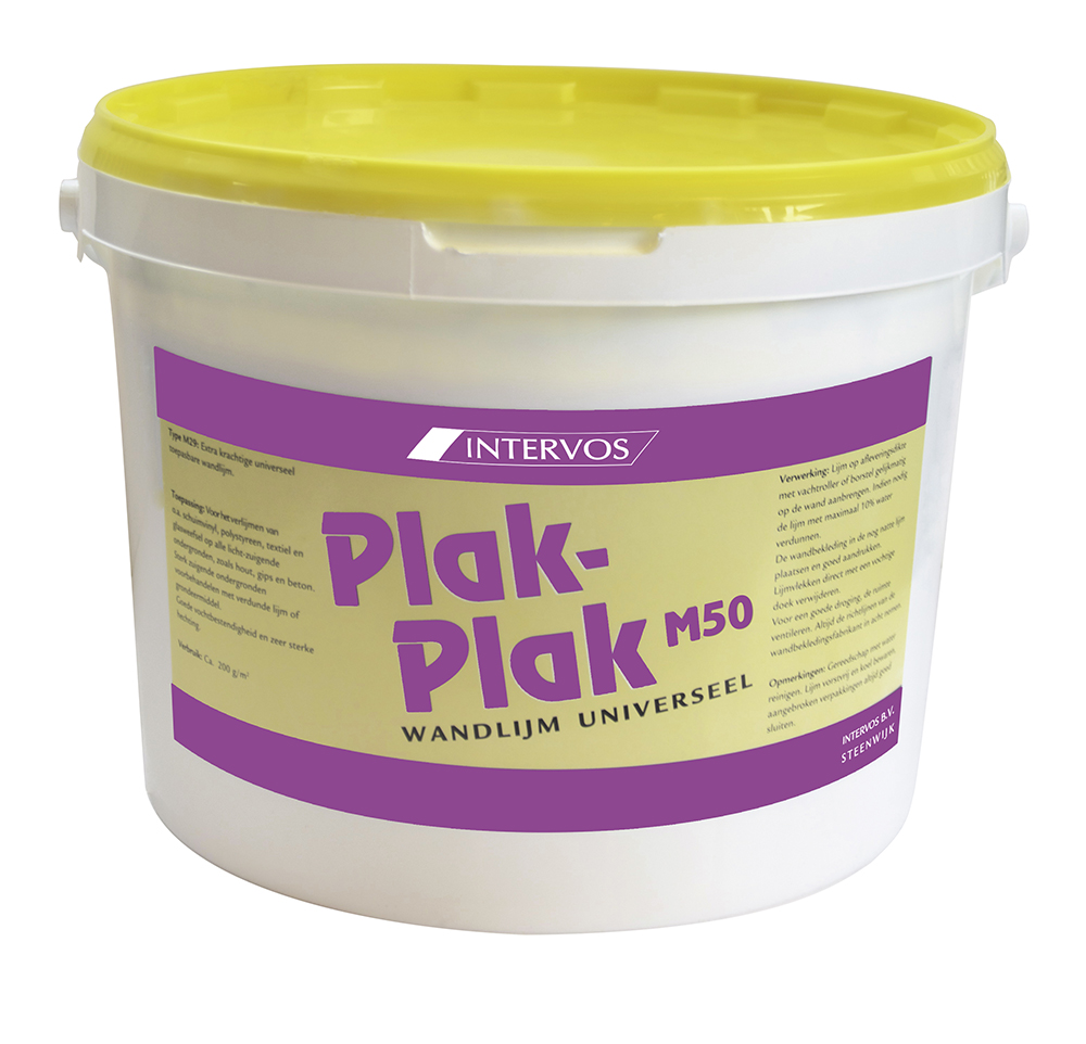 Plak-Plak behanglijm voor Buitenbehang M50 - 6 kg (Kant en klaar ...