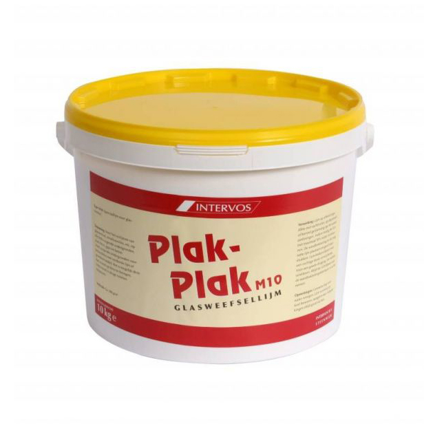 Plak-Plak behanglijm voor Glasvezel- en Glasweefselbehang M10 - 10 kg ...