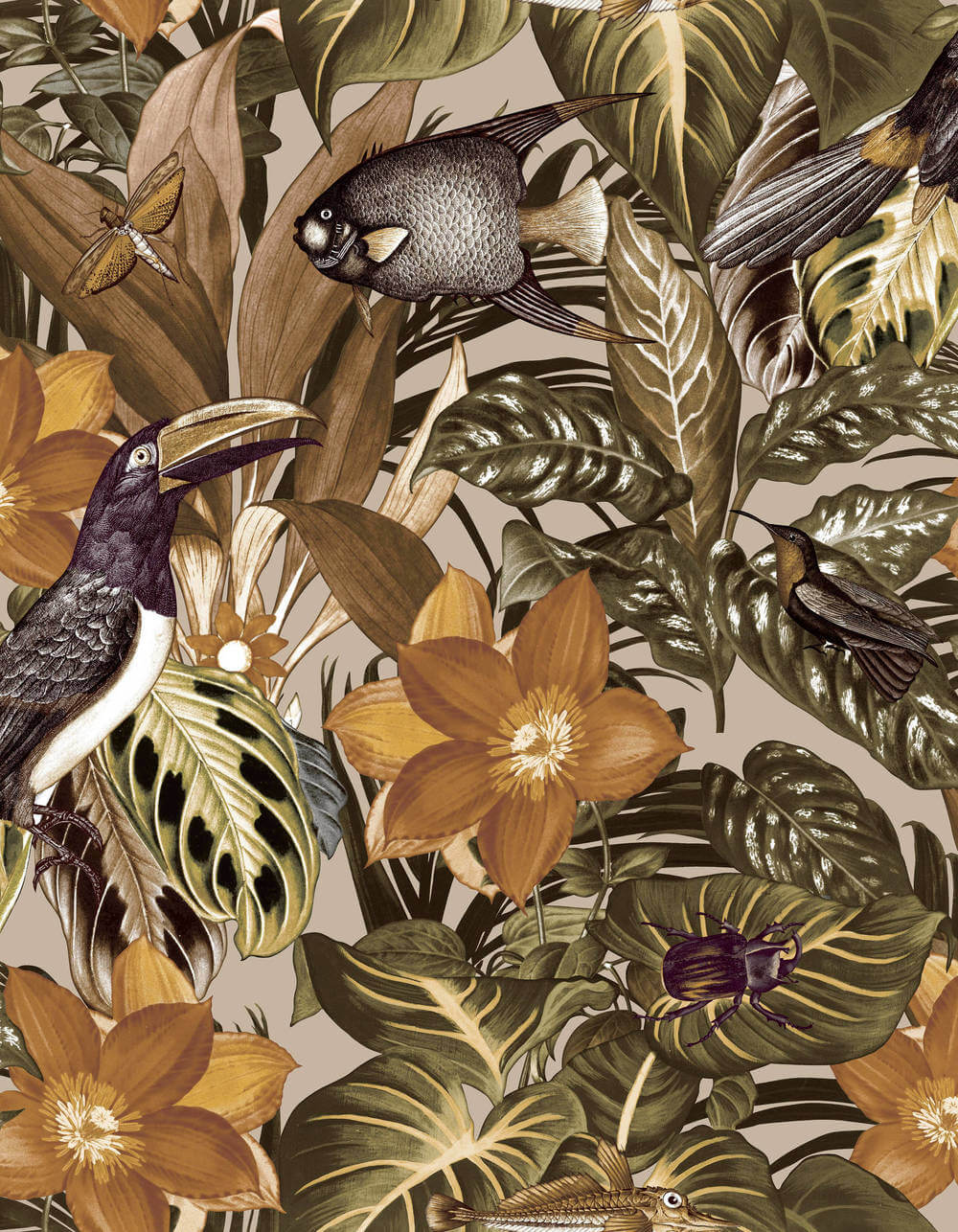 Hookedonwalls Caribbean 27230 Behang - BehangSite.com