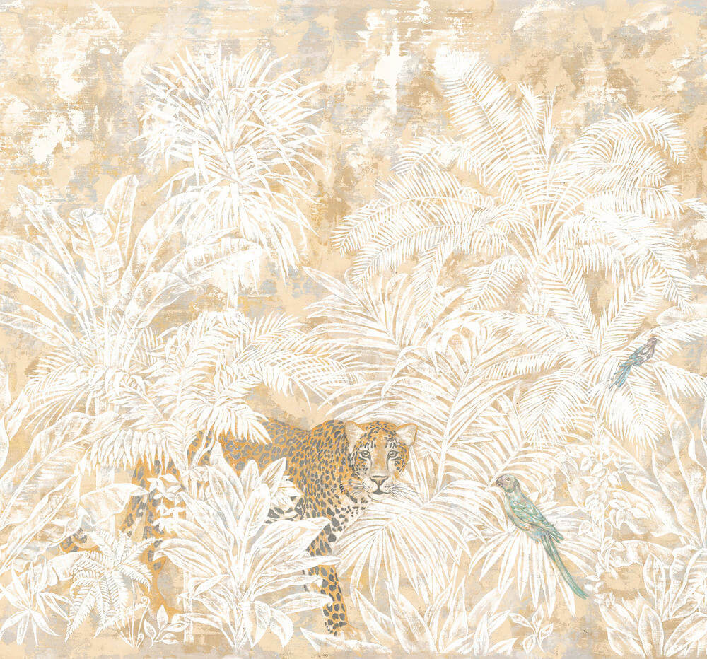 Komar Ink Jungle Maze INX6-067 Behang - BehangSite.com