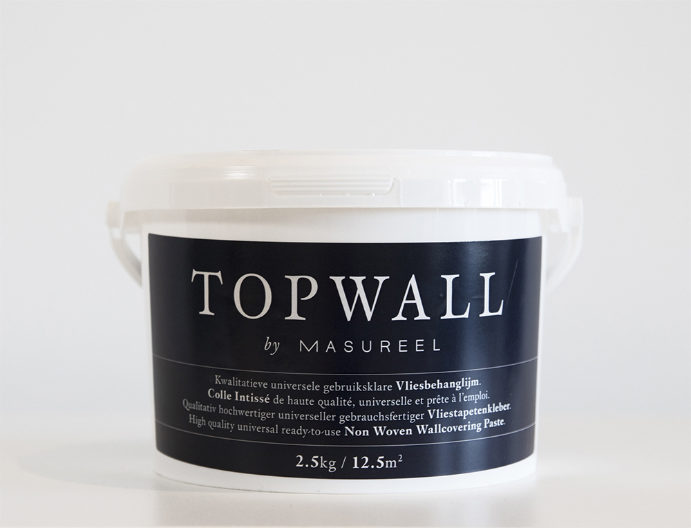 Masureel Topwall behanglijm 2,5 kg | 2-3 rollen (15 m²) - BehangSite.com