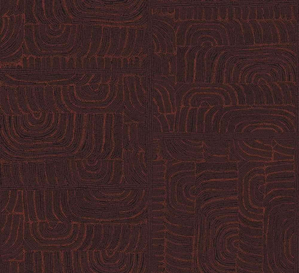 Masureel Terra Tehani Sienna TER502 Behang - BehangSite.com